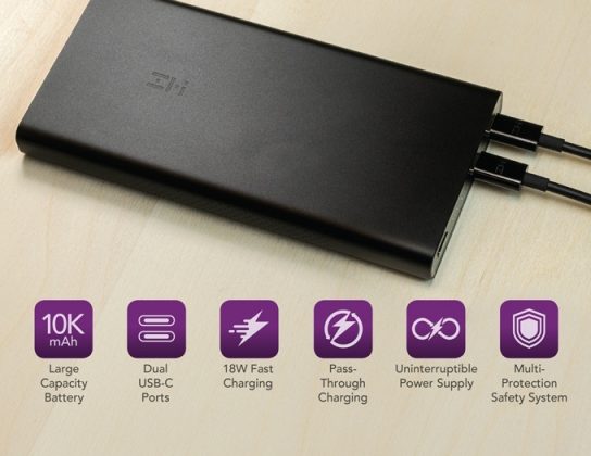 ZMI Launches a USB-C-Only Power Bank on Kickstarter - Chargerlab