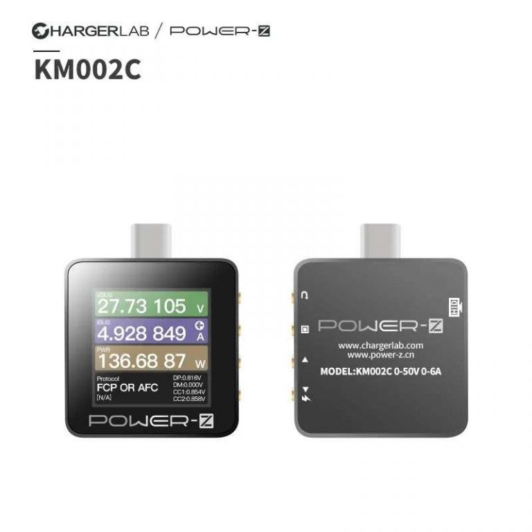 ChargerLAB POWER-Z KM002C PD3.1 Tester Adopts The TI INA228 - Chargerlab