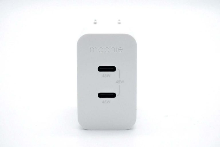 Small but powerful丨mophie launched a speedport 45 2-port GaN wall ...