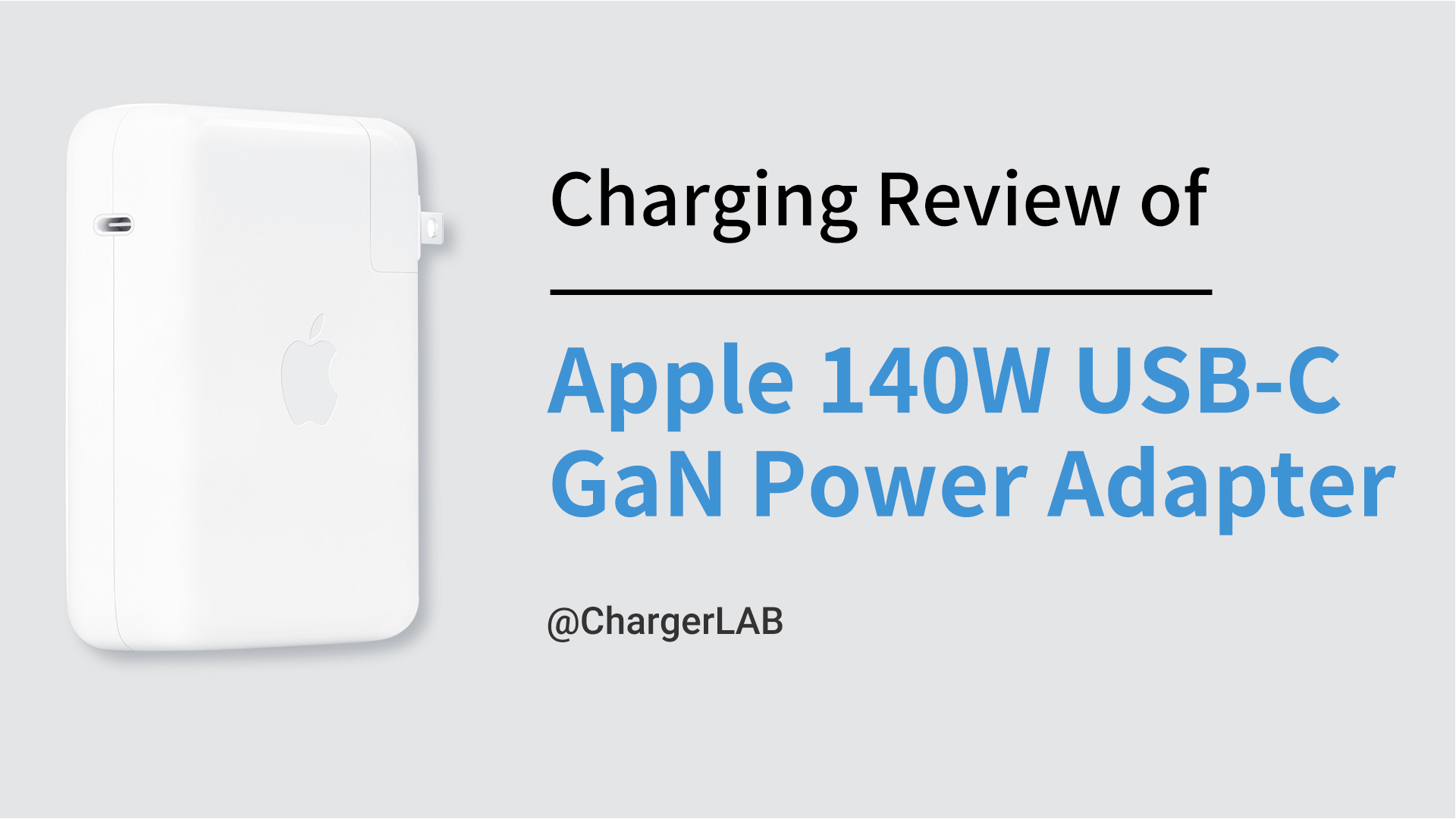 Charging Review Of Apple 140w Usb C Gan Power Adapter Chargerlab