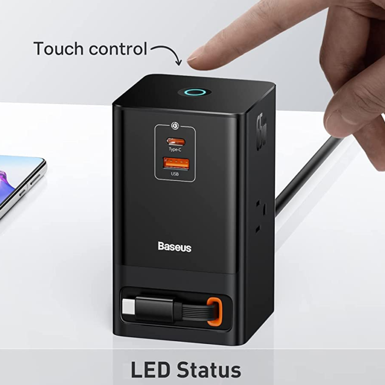 Retractable USB-C Cable | Baseus Launched 65W 6-in-1 GaN Charging ...