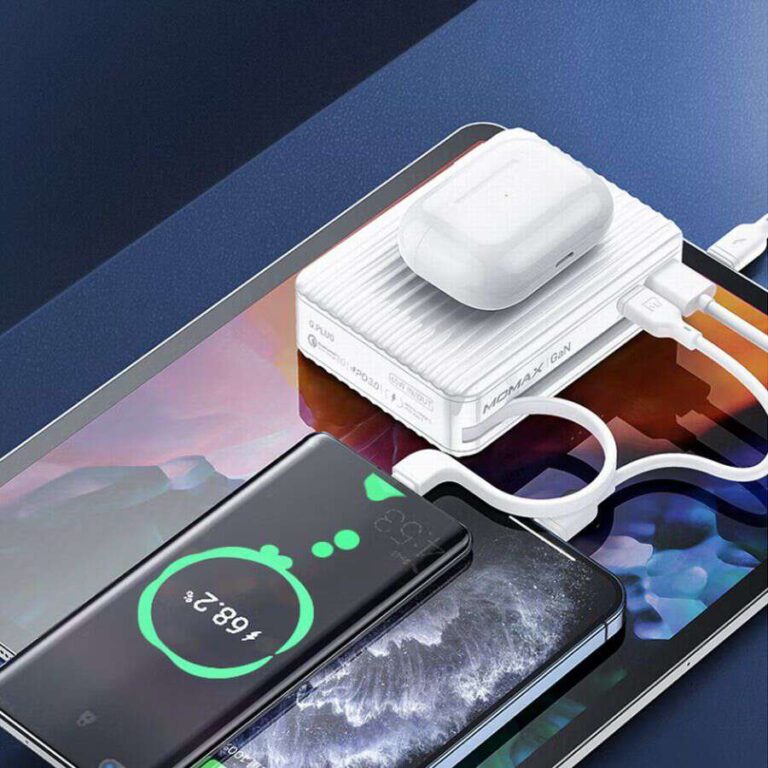 Wall Charger Included | Meet the MOMAX 65W GaN Power Bank - Chargerlab