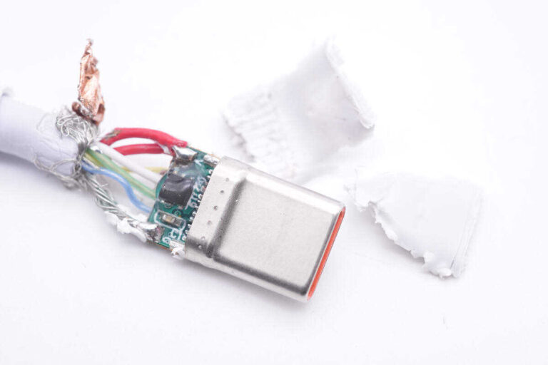 Teardown of Baseus 240W USB-C Cable - Chargerlab