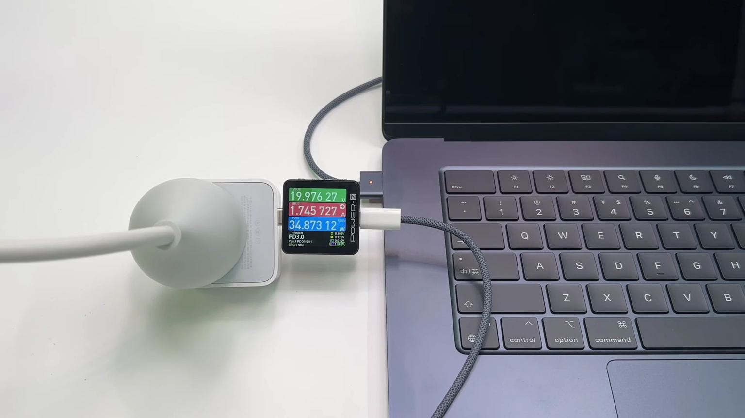 Charging Review of New Apple 15-inch MacBook Air (A2941) - Chargerlab