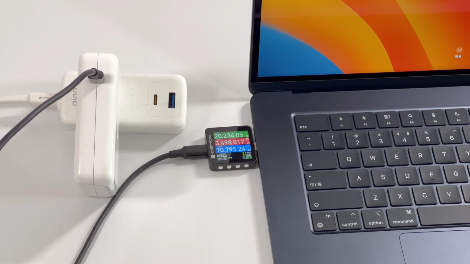 Charging Review of New Apple 15-inch MacBook Air (A2941) - Chargerlab