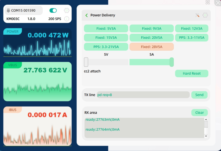Protocol Trigger Module on PC | The New Update of POWER-Z KM003C/2C ...