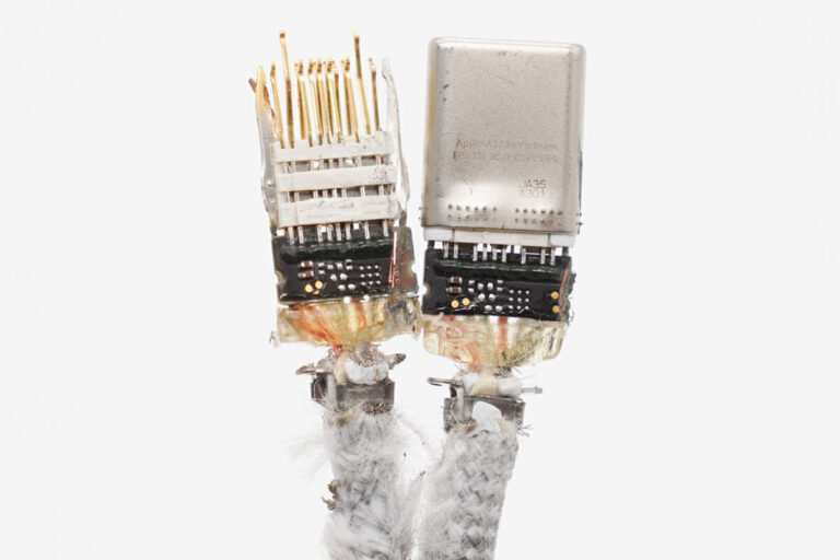 Teardown of Apple iPhone 15's Included USB-C Cable (A2795) - Chargerlab