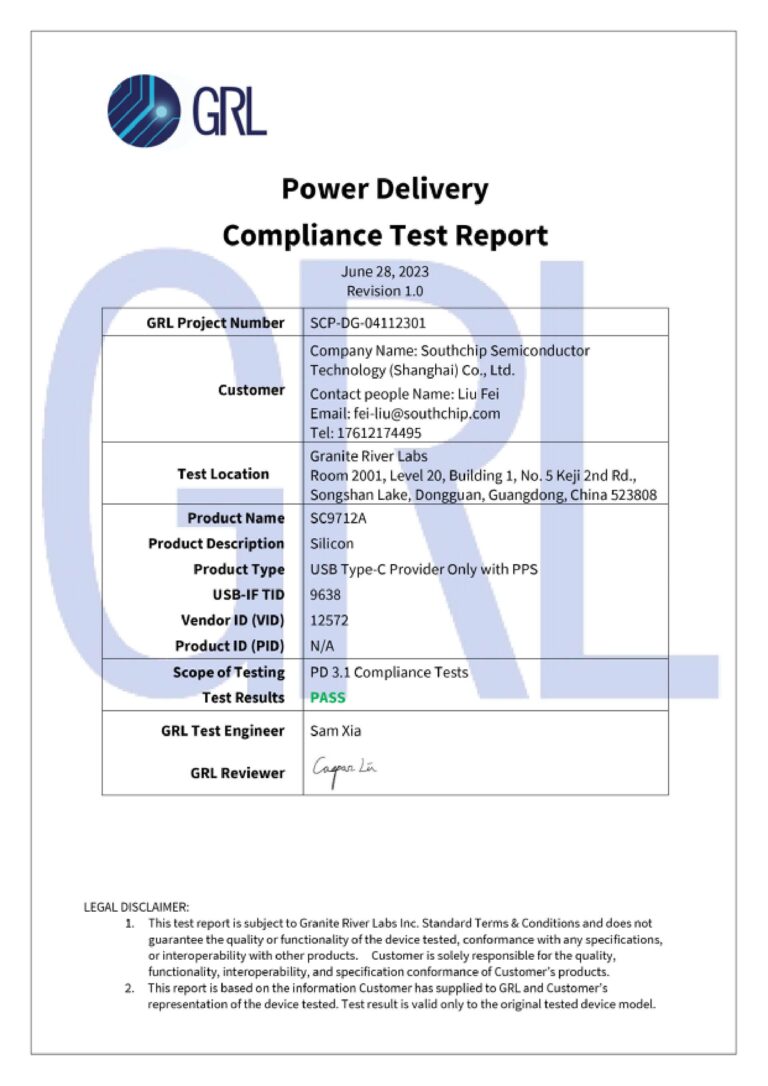 PD3.1 Supported | Southchip Launched SC9712A Protocol Chip - Chargerlab