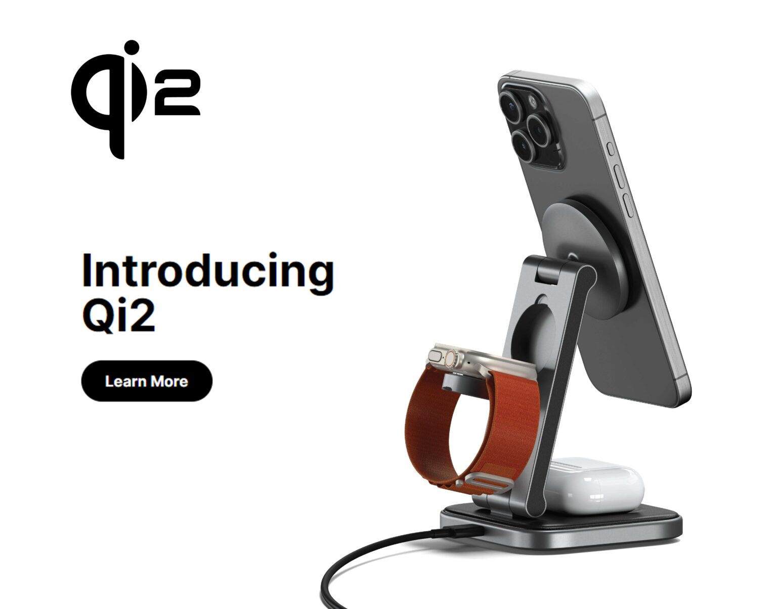 Satechi Unveils Two Stylish Qi2 Wireless Charging Stands at CES 2024 - Chargerlab