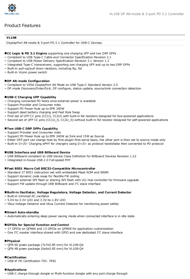 Twenty Five PD3.1 Protocol Chips and Their Manufacturers: A ChargerLAB ...
