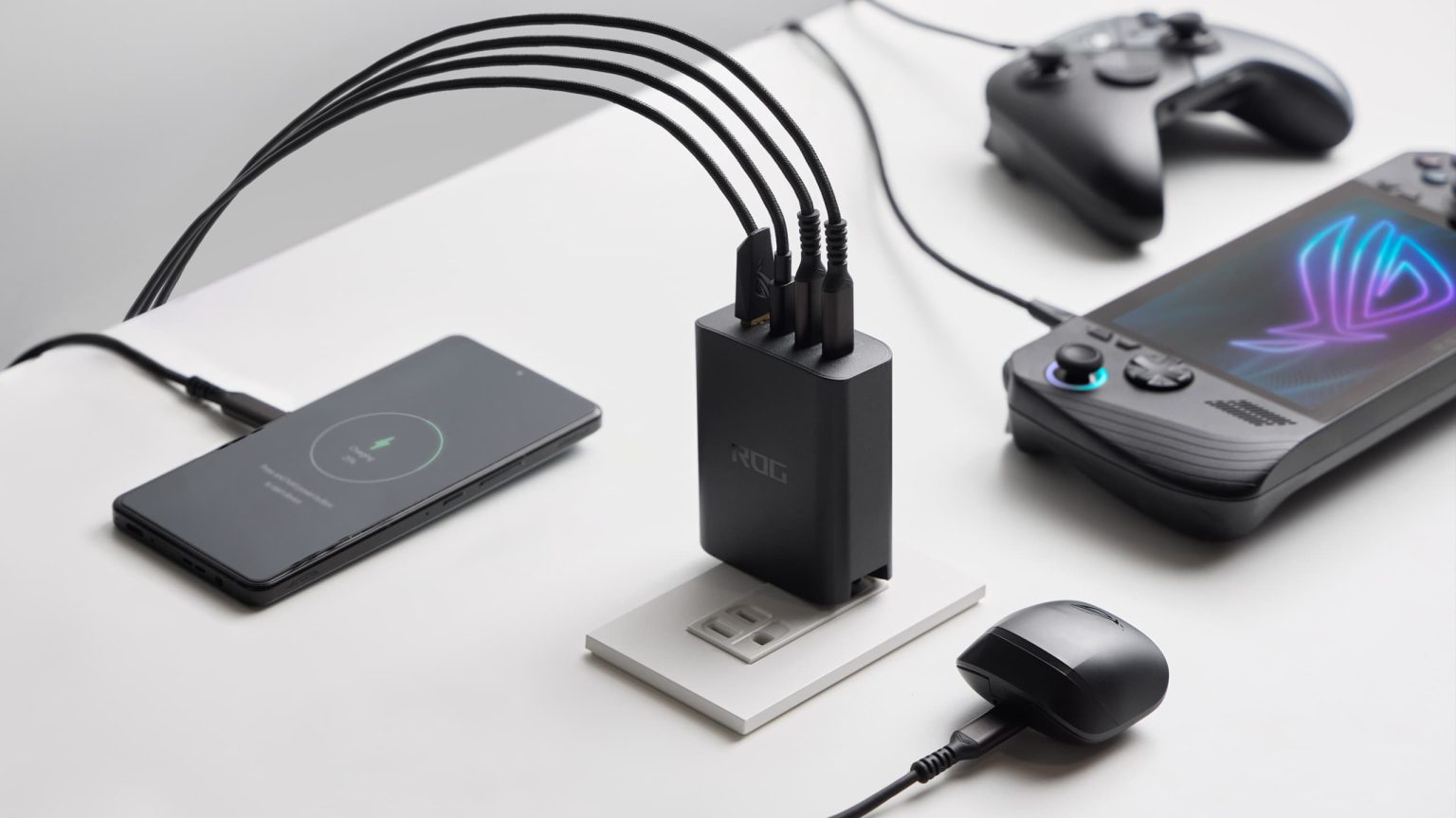 ASUS Launches ROG 140W USB-C GaN Charger for Multi-Device Fast Charging ...