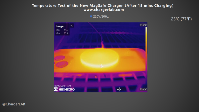 Wireless Charging Test of New MagSafe Charger with iPhone 16 Pro Max ...