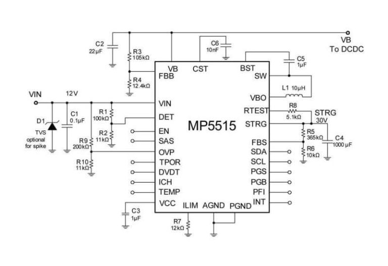 MPS Launches MP5515 Power Backup IC for SSDs and Storage Systems ...